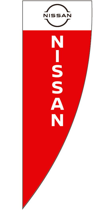 Nissan Large Sail Flag – Auto Sales Promotions